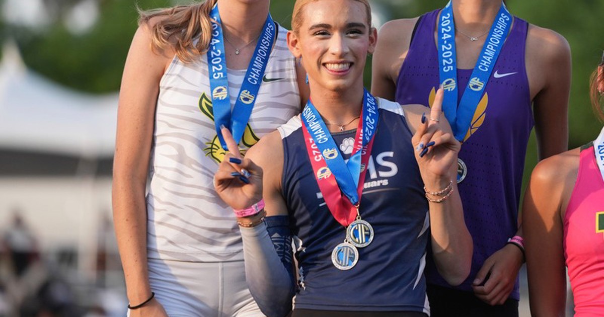 AFN - California's female athletes defying state and defending their rights